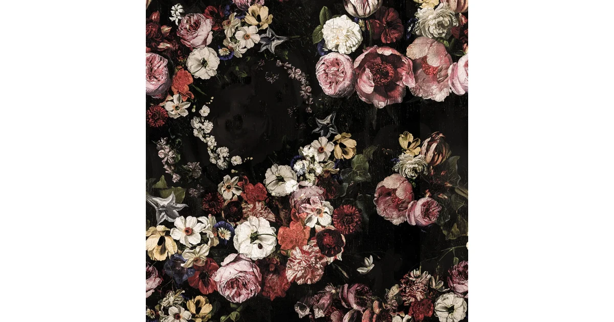Briar Roses - mural wallpaper with enchanted roses