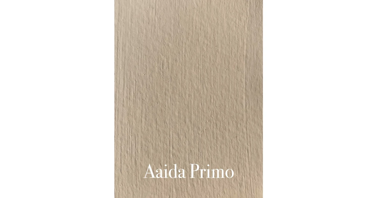 Kalklitir beige Aaida Primo odorless lime paint for the children's room.