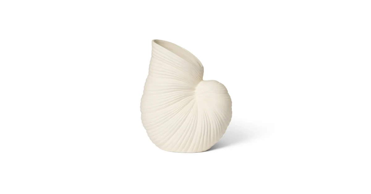 Ferm Living Shell Vase - Shell Vase | Timeless Style