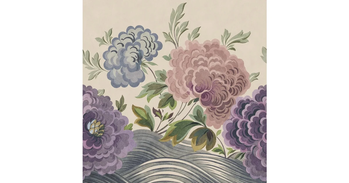 Wave of Flowers wallpaper – Boråstapeter’s airy floral flow
